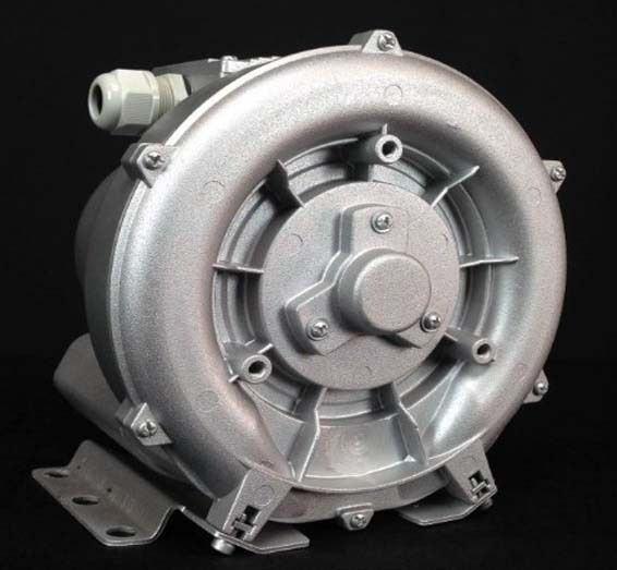 Regenerative Blower - 3 Phase - 1 Stage - 64 CFM - 11/16 HP - 61 dB ...